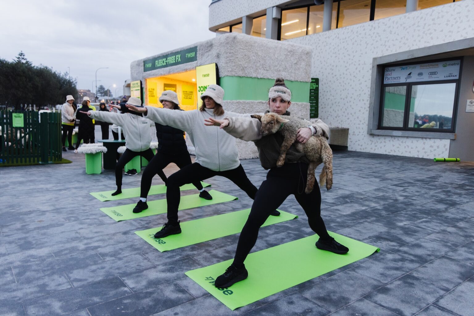 Wise and HAVAS Red Expose Hidden Travel Fees with Pop-Up at Bondi